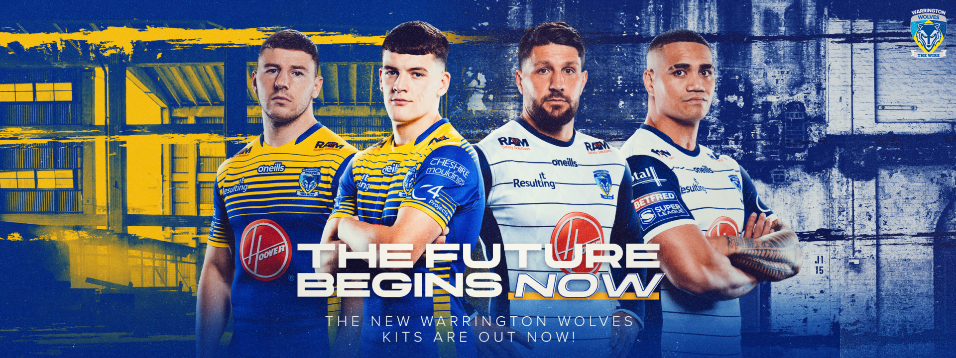Warrington Wolves - Kit launch - Joeri Gosens