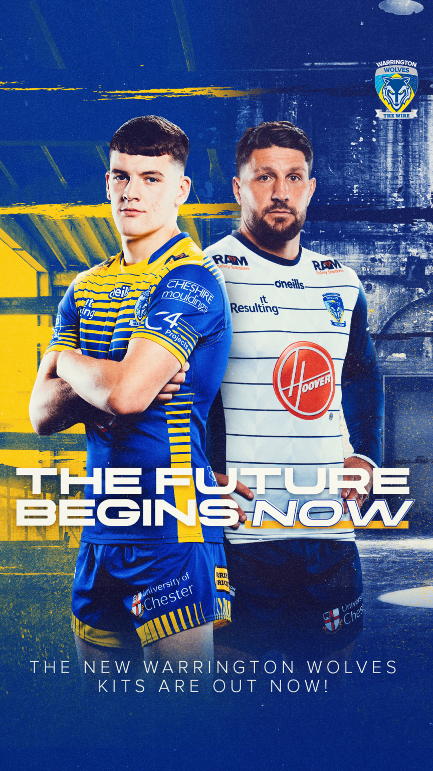 Warrington Wolves - Kit launch - Joeri Gosens