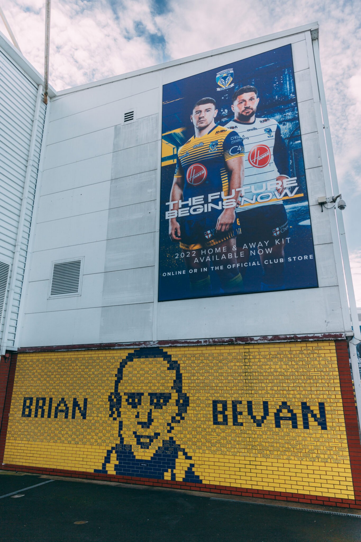 Warrington Wolves - Kit launch - Joeri Gosens