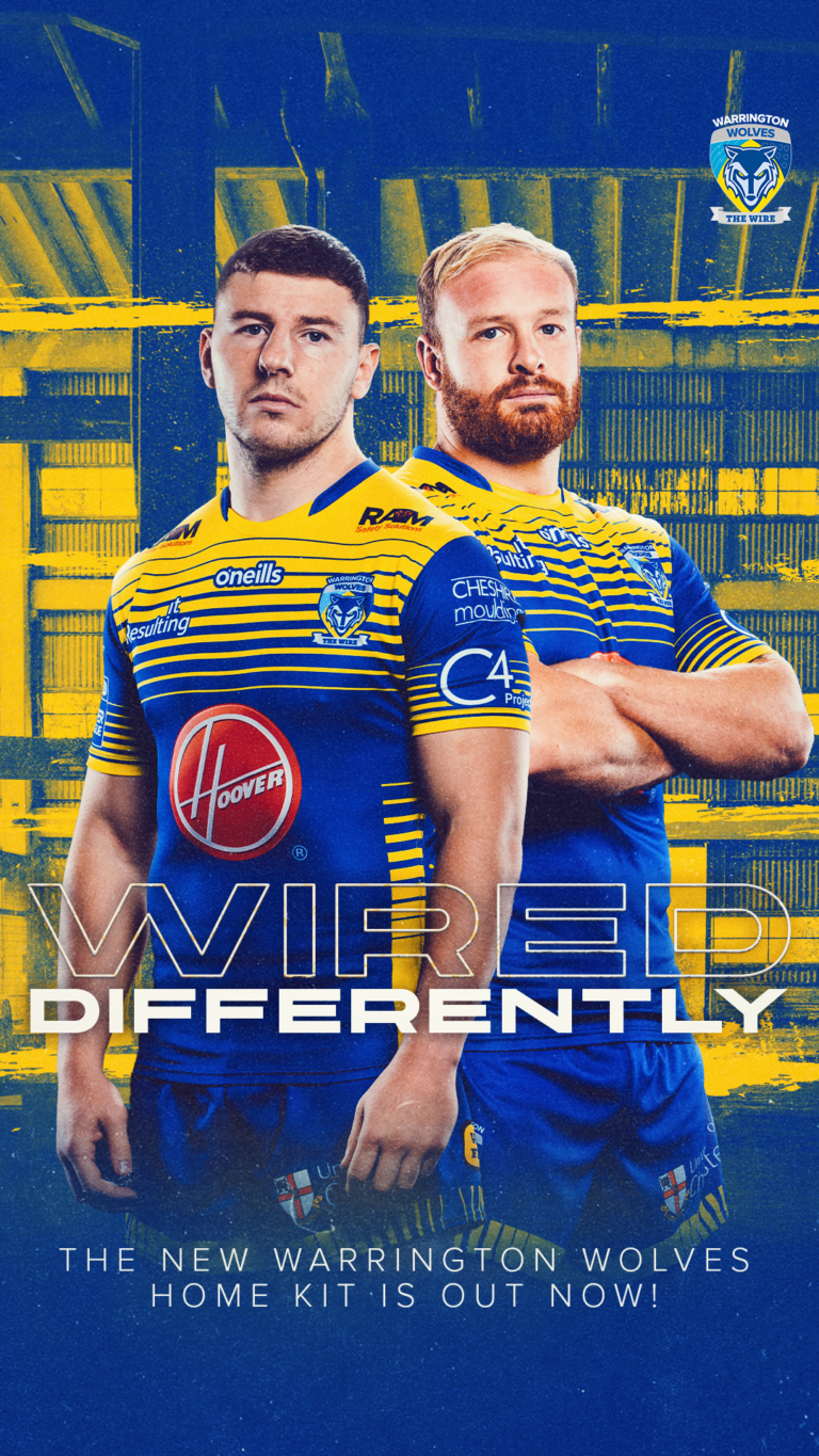 Warrington Wolves | Kit Launch - Joeri Gosens